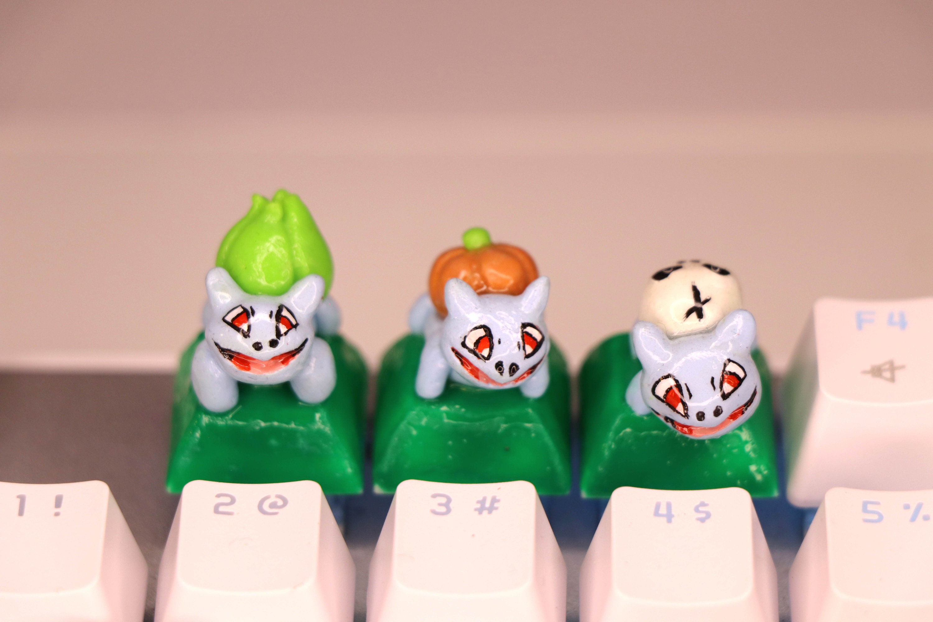Custom Pokemon Keycap Handmade Keycap Clay Unique Keycap - Etsy