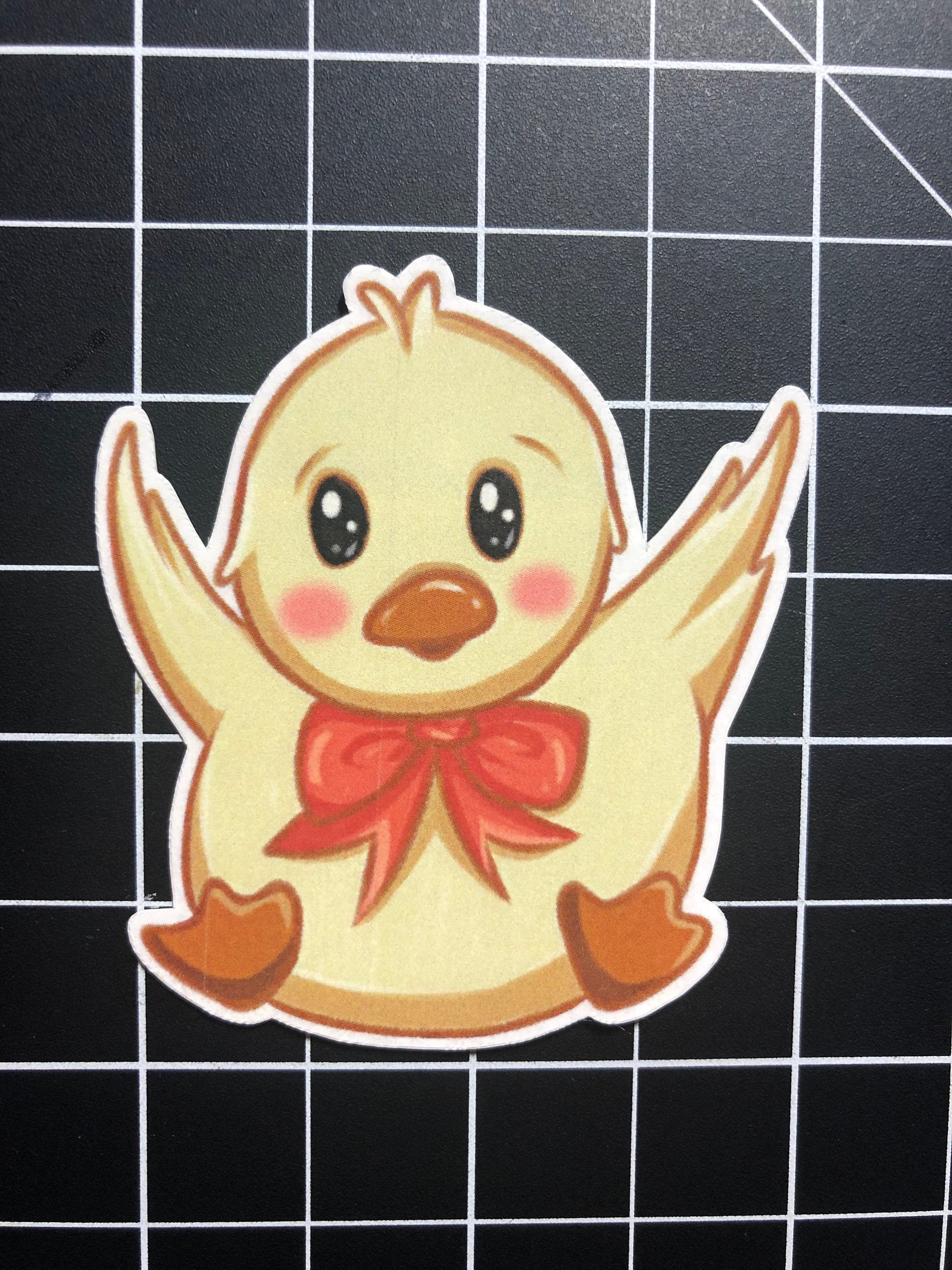 Niedliche Enten Sticker Niedliche Tier Sticker wasserfest | Etsy