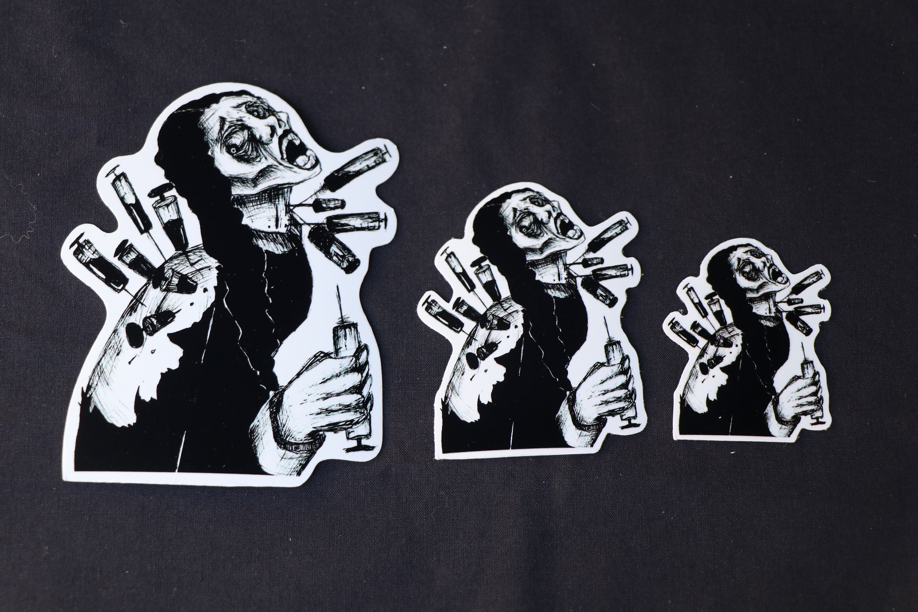 Trypanophobia Sticker Fear of Needles Phobia Sticker - Etsy UK