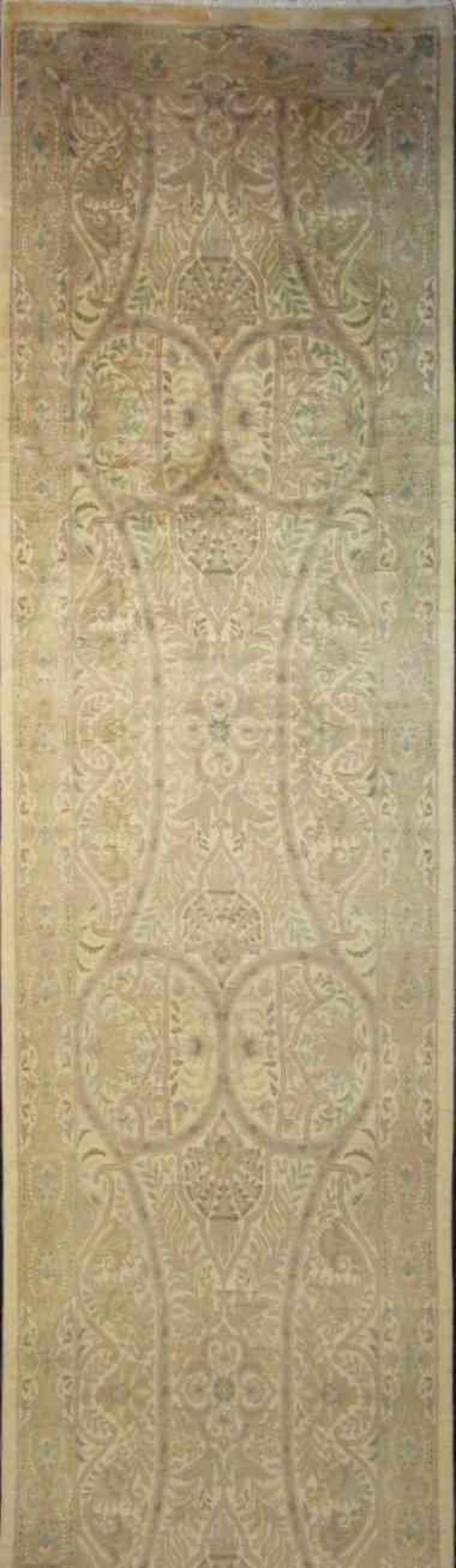 William Morris Runner Rug 12' X 2'6 Genuine Hand-knotted Rug New Area ...