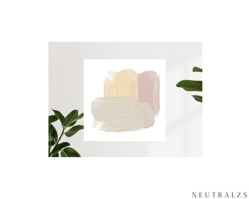 Neutral Brush Strokes PNG Pastel Brush Stroke Clipart - Etsy