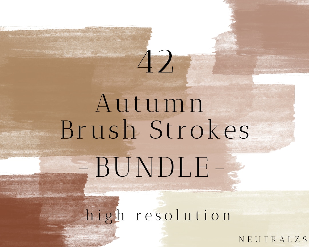 Orange Brown Brush Strokes PNG Clipart, Fall Paint Textures, Orange ...