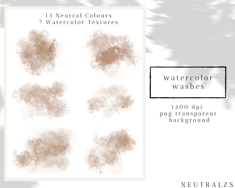 Brown Watercolor Splash Png Clipart, Watercolor Background Png Clipart ...