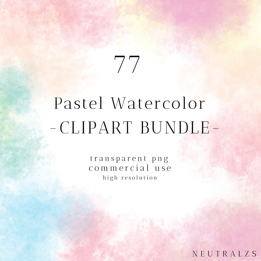 Watercolor Background PNG, Pastel Watercolor Clipart , Watercolor ...