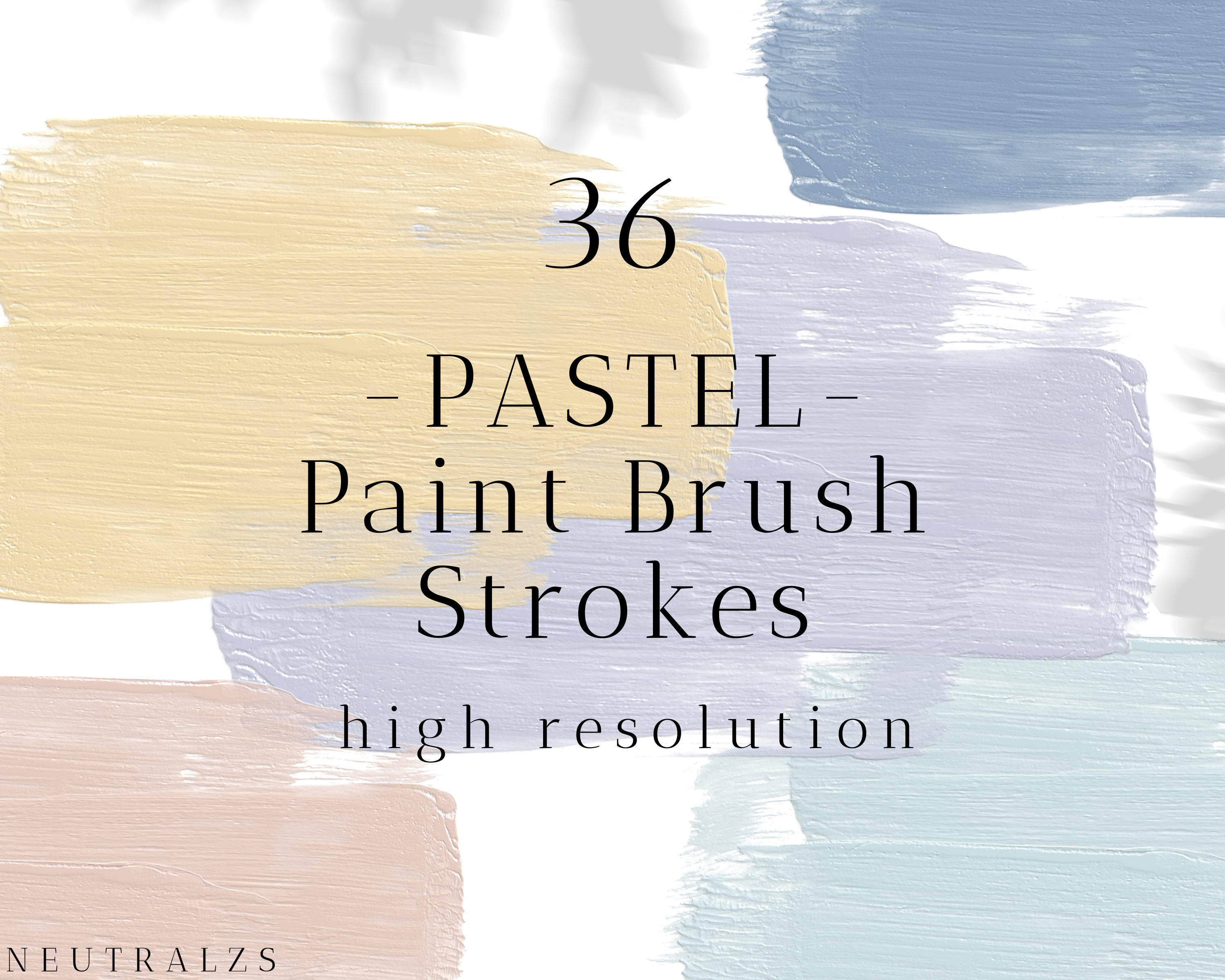 Thick Paint Stroke Texture