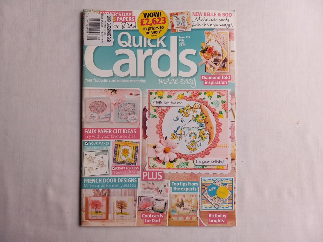 Quick Cards Magazine Issue 139 - Etsy
