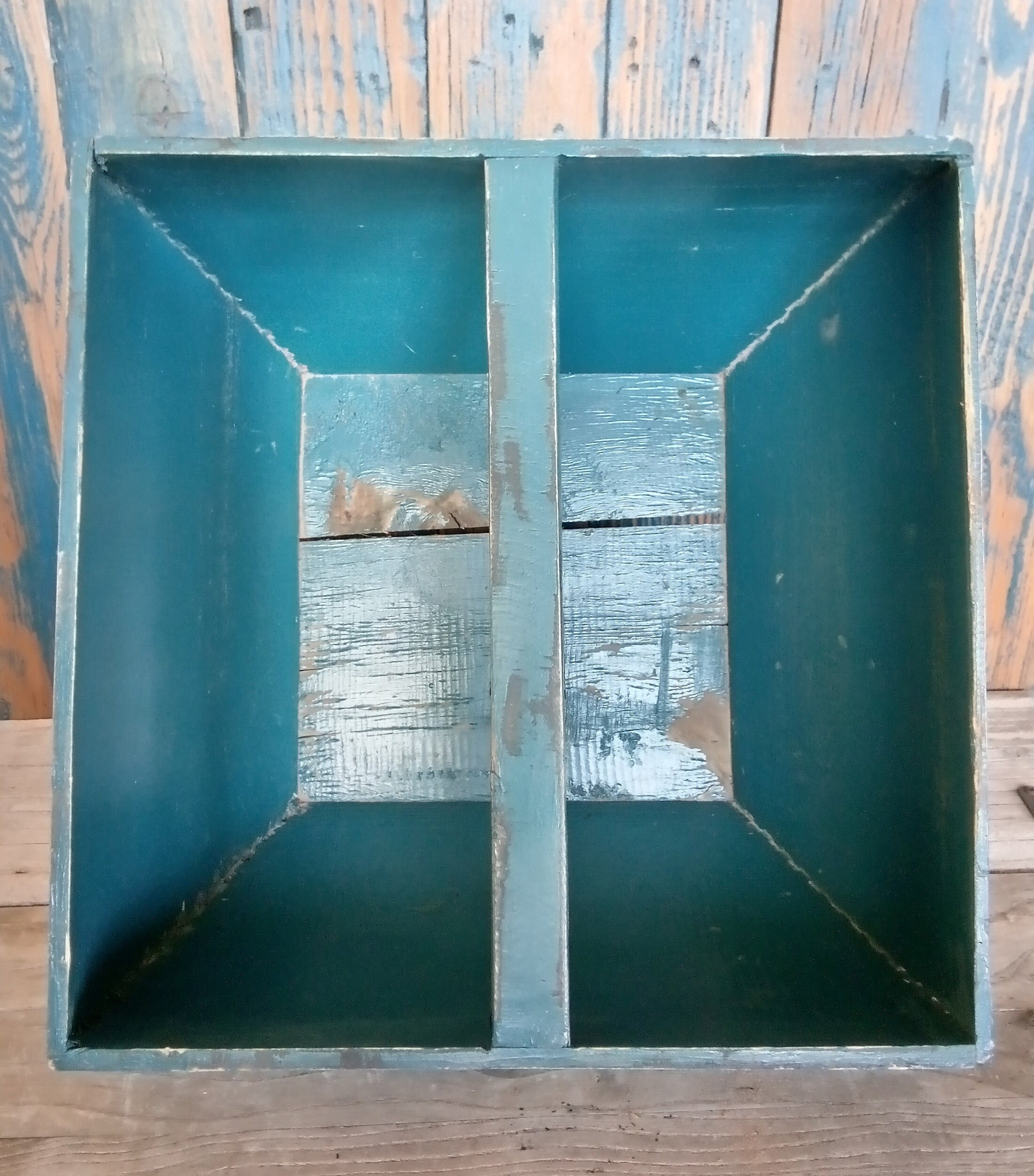 RARE Antique Milk Box 1930s Miller Dairy Bentwood Carrying Crate Old ...