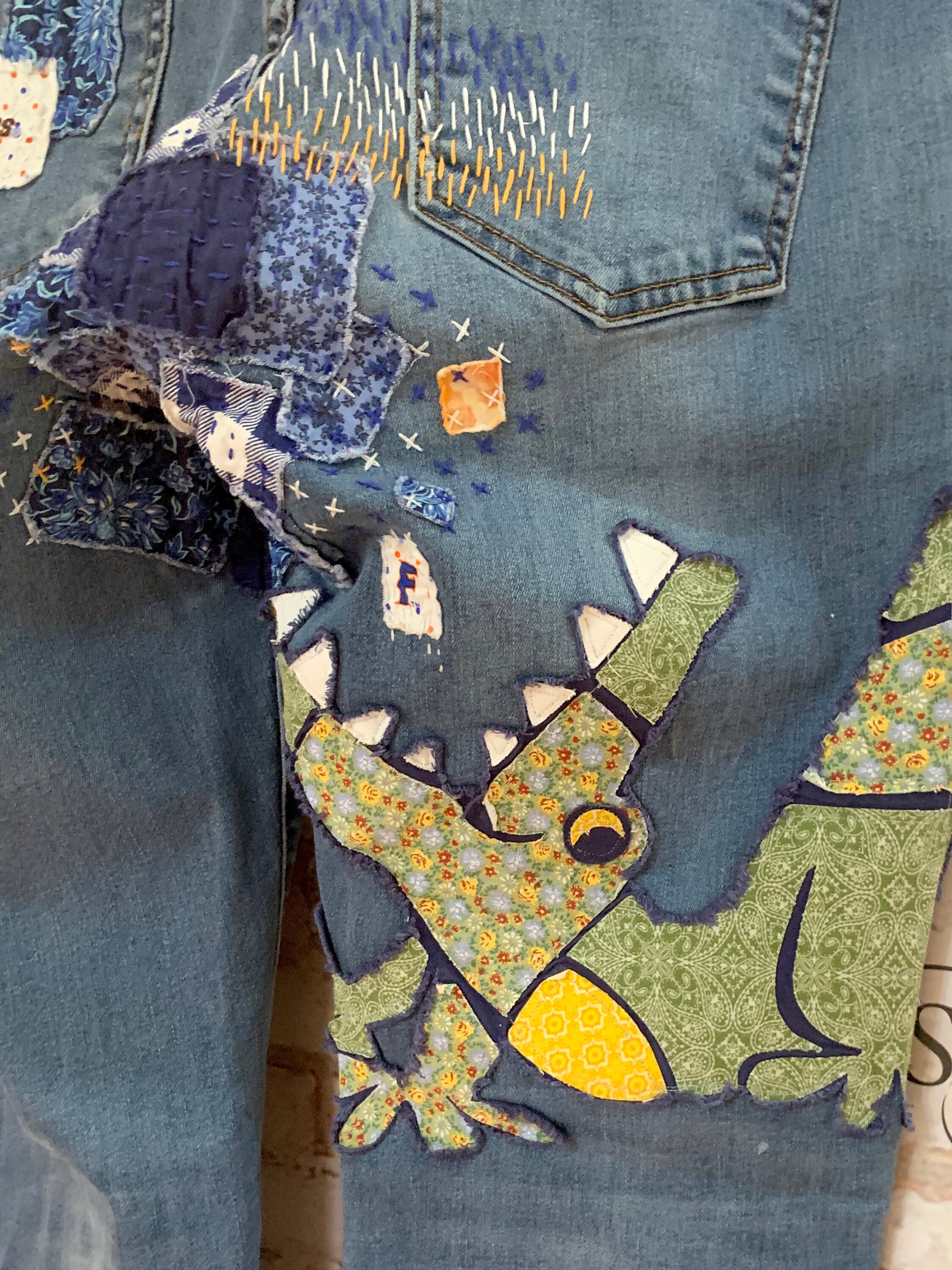 Custom Designed Jeans Featuring Your Favorite Sports Team - Etsy