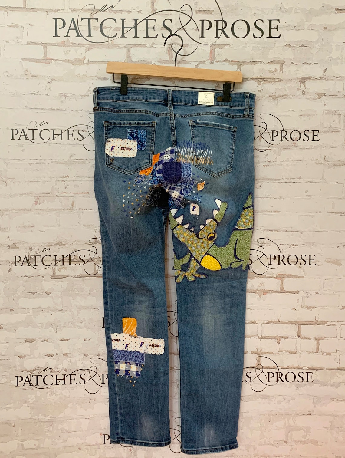 Custom Designed Jeans Featuring Your Favorite Sports Team - Etsy