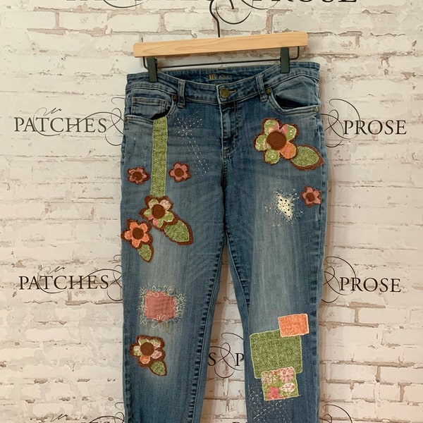 Repurposed Jeans - Etsy