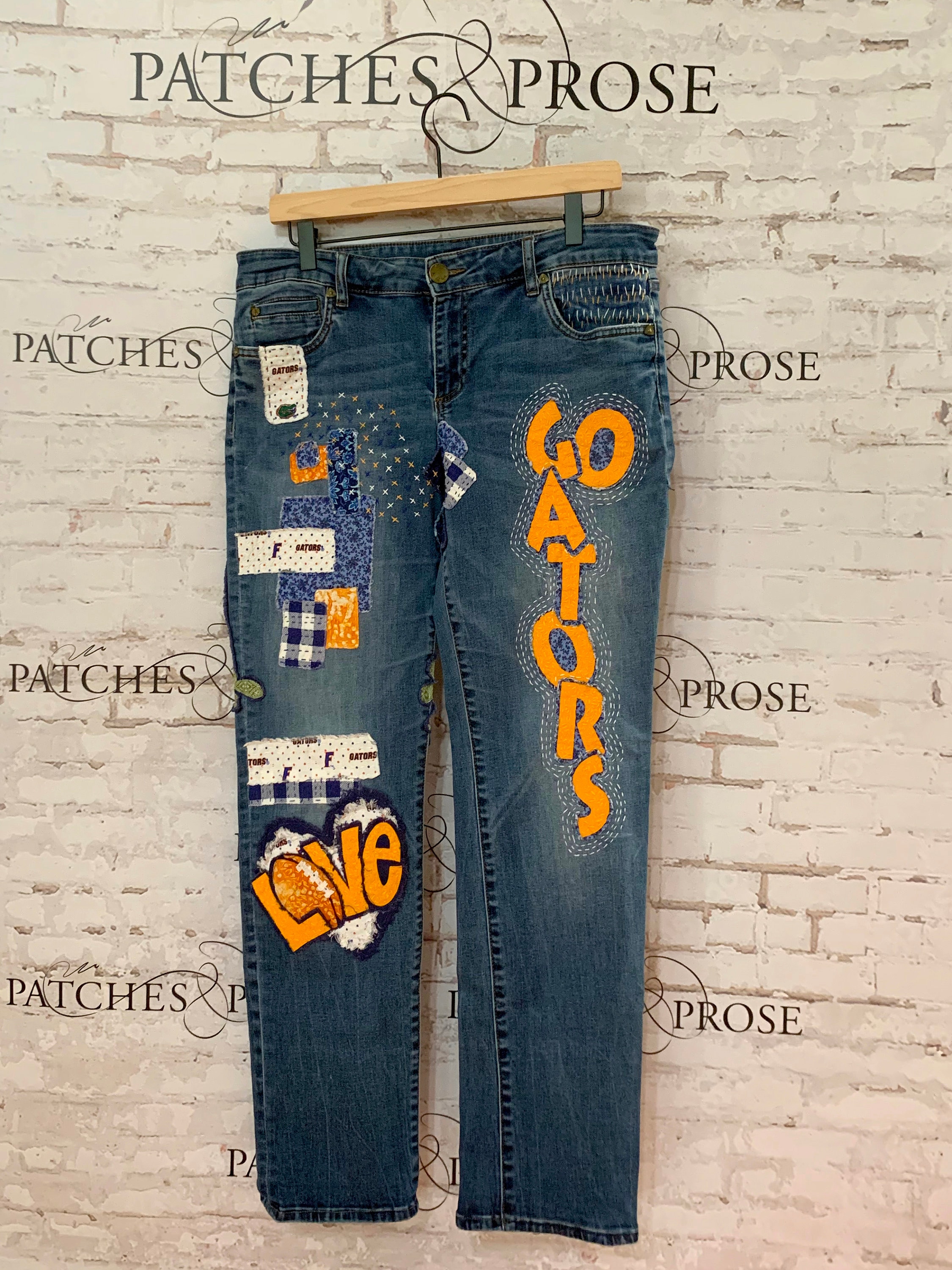 Custom Designed Jeans Featuring Your Favorite Sports Team - Etsy