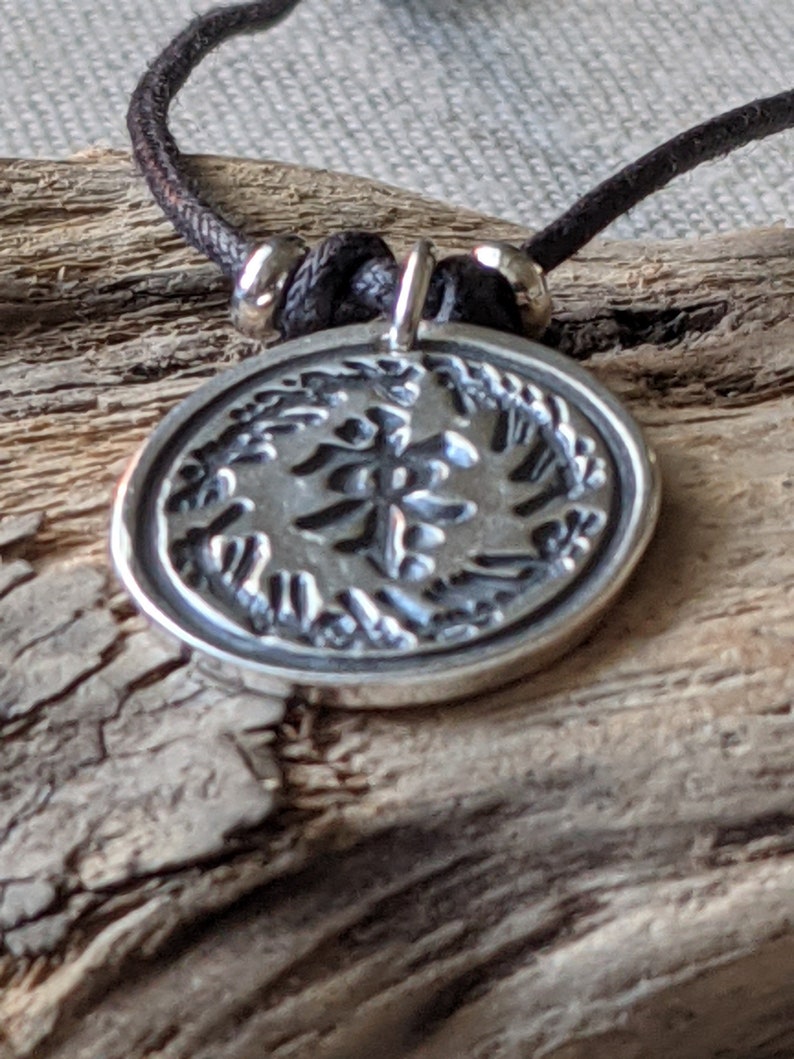 The one Ring and Tolkien Initial Fine Silver Pendant Lord of | Etsy