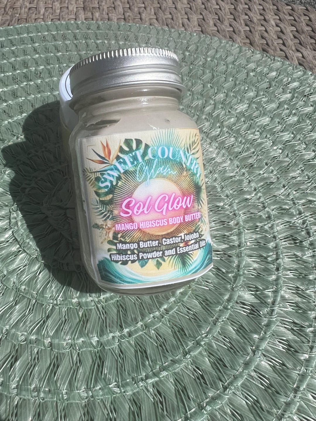 SOL GLOW Handmade Natural Lotion | Deep Hydration and Nourishing ...