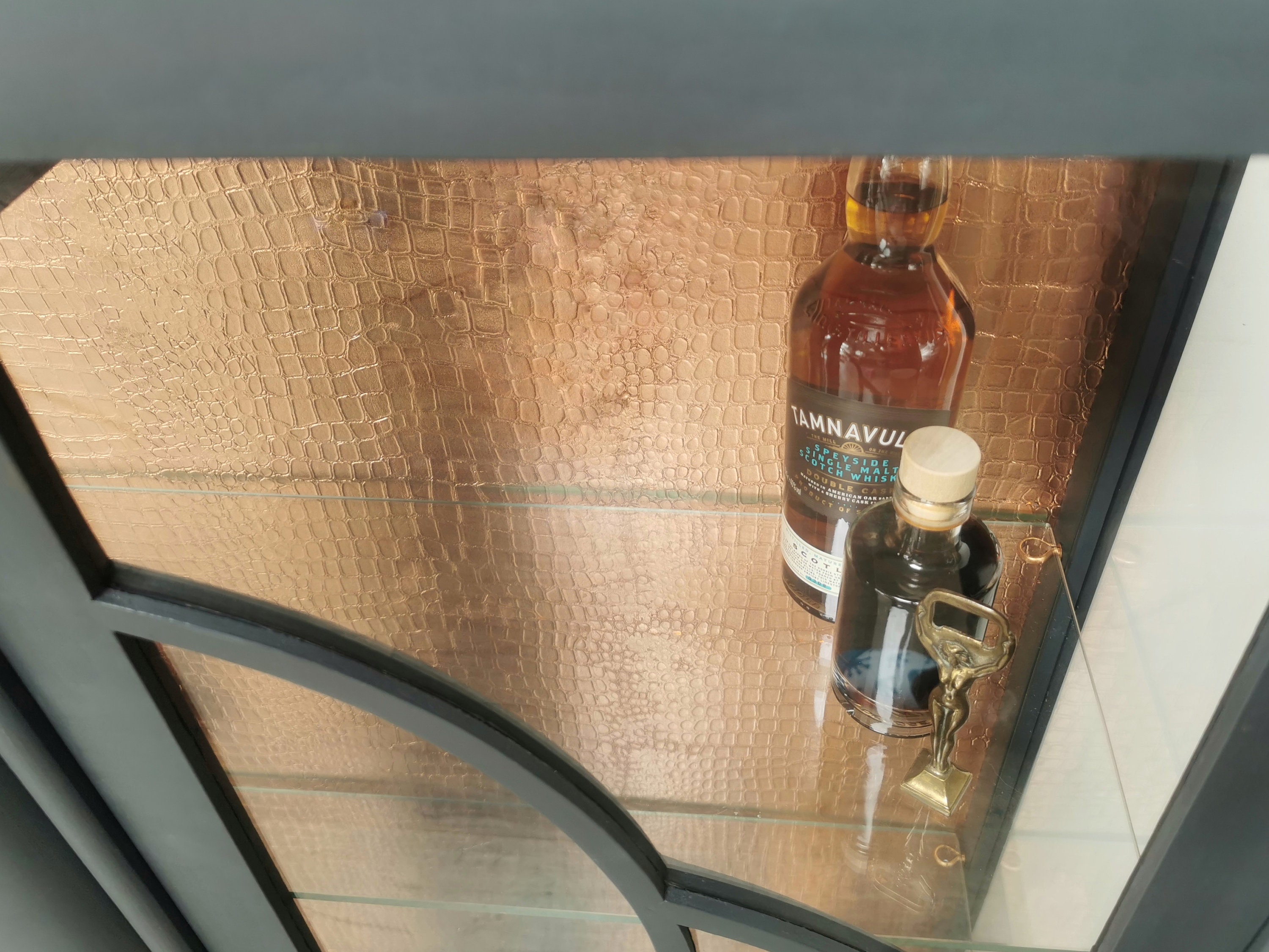 Cabinet Cocktail Gin Display Cabinet Copper Art Deco - Etsy UK