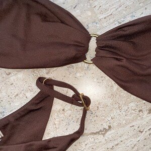 Best-seller Brown Brazilian Bikini Set - Etsy