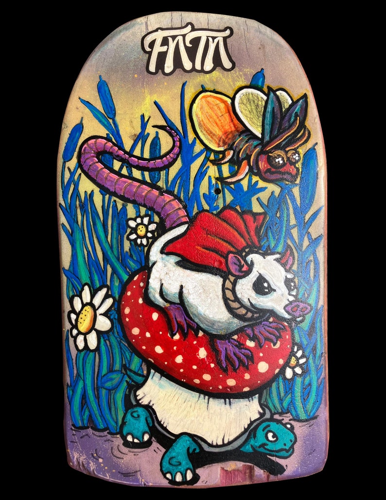 Quagmire Quest: Skateboard Wall Art - Etsy