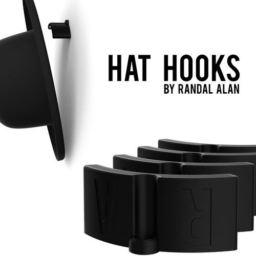 Hat Hooks Wall Hat Holder 3D Printed Sustainable - Etsy