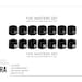 Hat Block - NEW Number 52 - Master Set Standard Height - 3D Printed ...