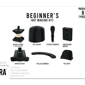 Beginner Hat Making Kit - 3D Printed - Sustainable Materials - Etsy