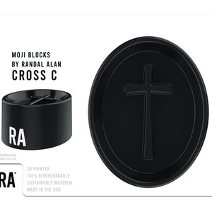 Hat Block - Moji Blocks by RA - CROSS C - 3D Printed - 100% ...