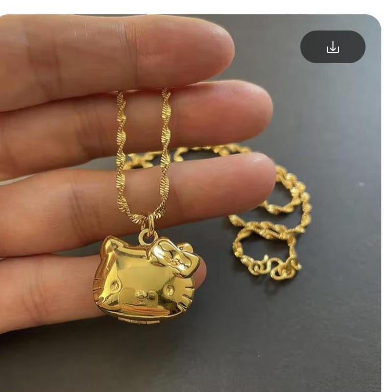 Hello Necklace - Etsy