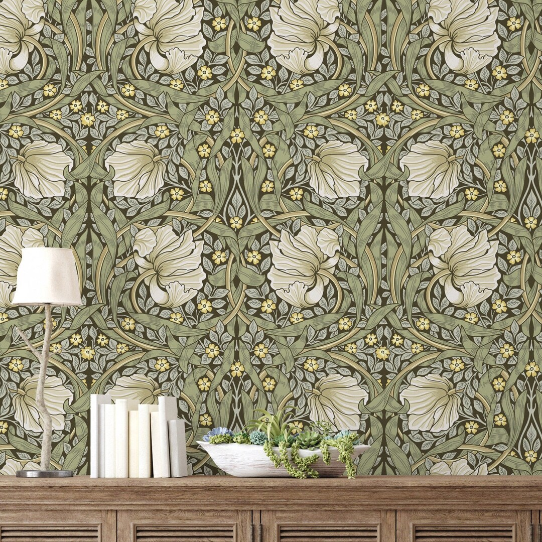 Art Nouveau Peel And Stick Wallpaper