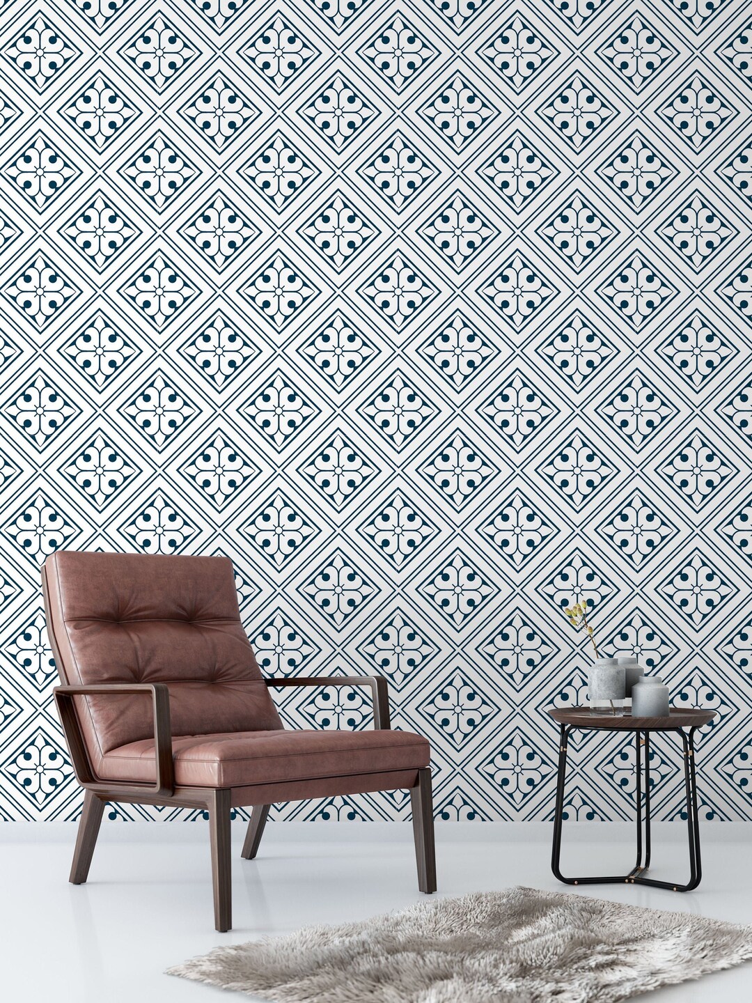 Tile Peel and Stick Wallpaper - Removable Wallpaper - Etsy