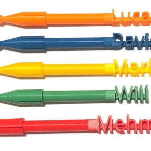 3D Printed Custom Name Pen - Free Shipping - Etsy