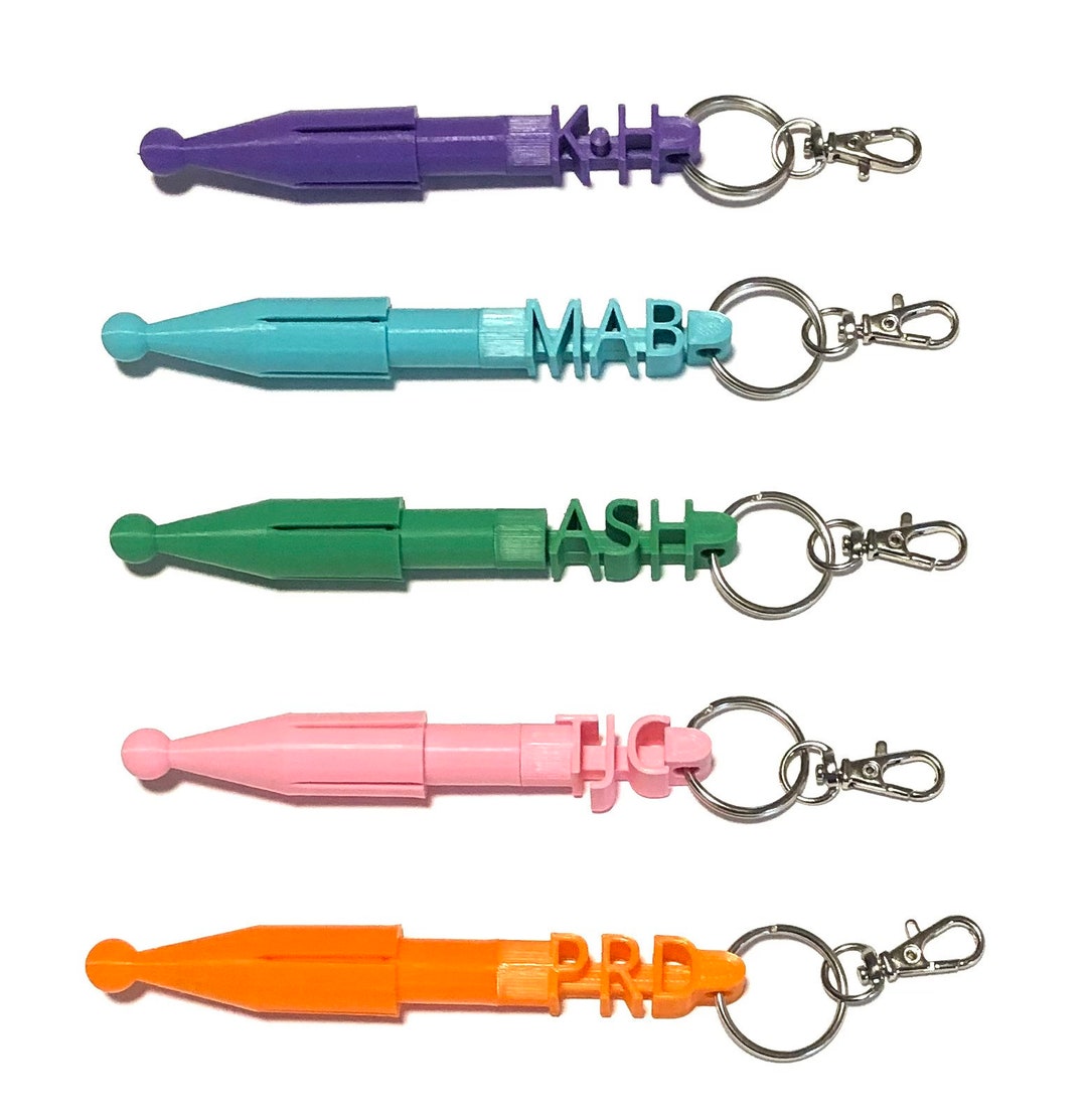 3D Printed Custom Initials Mini Pen - Free Shipping - Etsy