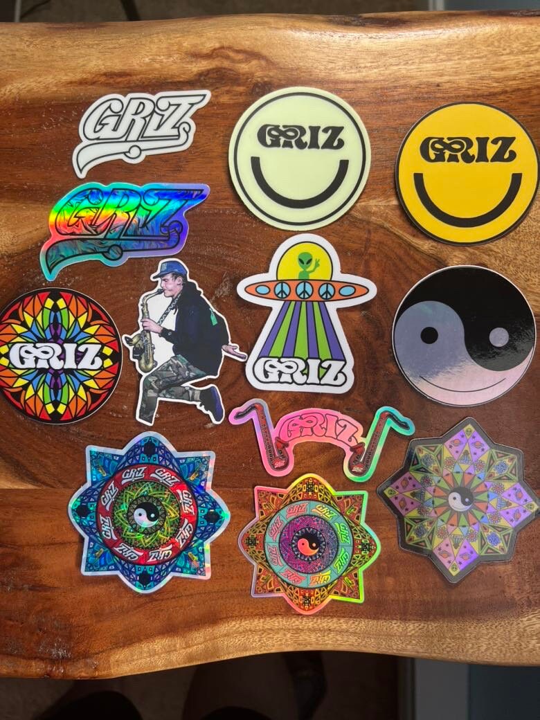 Griz Sticker Pack please Put in Notes Which Stickers You - Etsy
