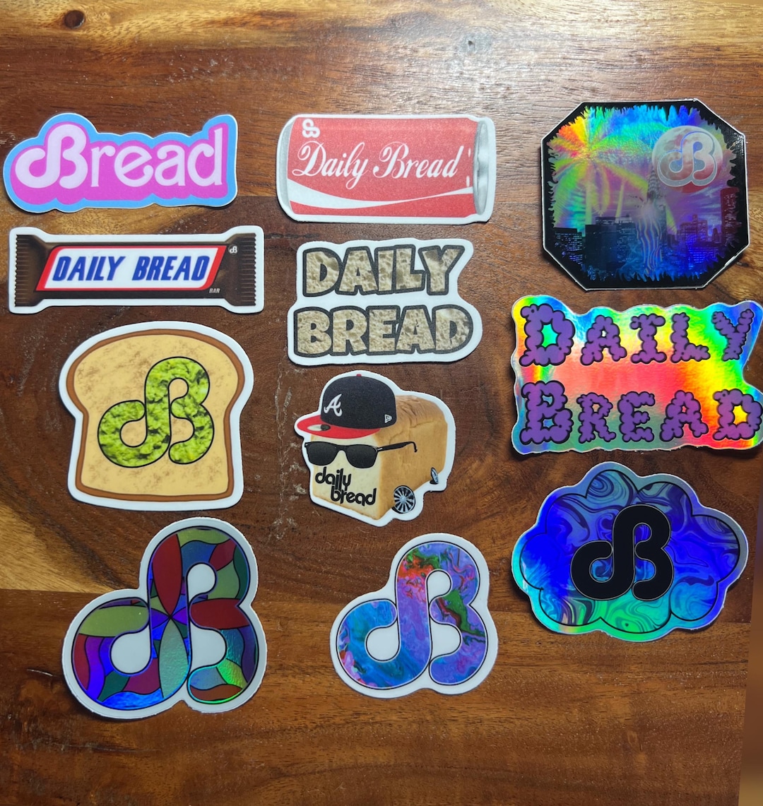 Daily Bread Sticker Pack - Etsy