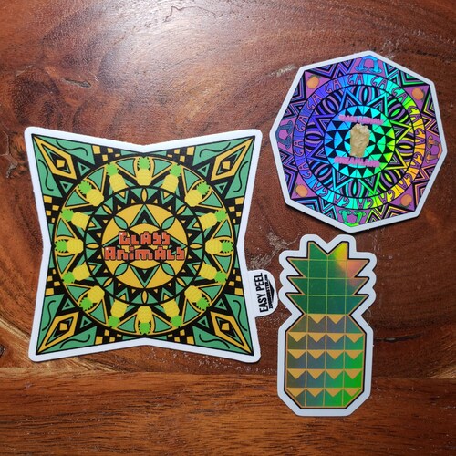 Rezz Holographic Vinyl Sticker Pack 2-2.5 Inches | Etsy