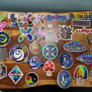 EDM and Music Festival Stickers Swipe to See All put in Order Notes ...