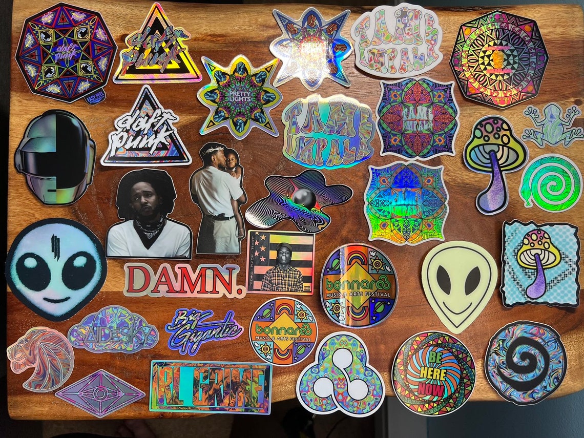EDM and Music Festival Stickers Swipe to See All put in - Etsy