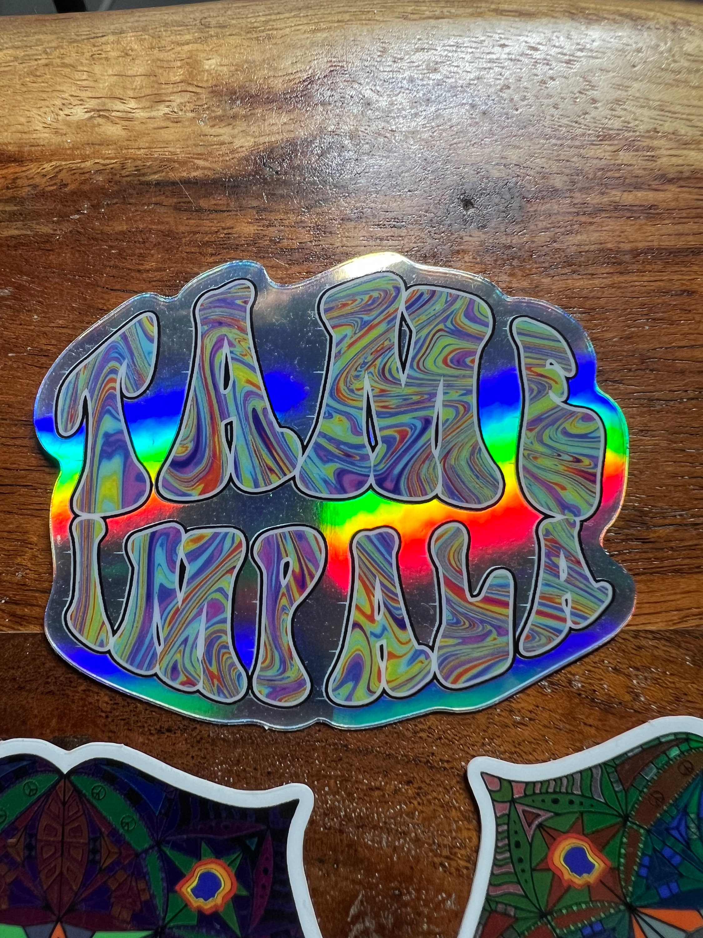 Tame Impala Holographic Vinyl Sticker Pack 2-2.5 Inch Stickers - Etsy