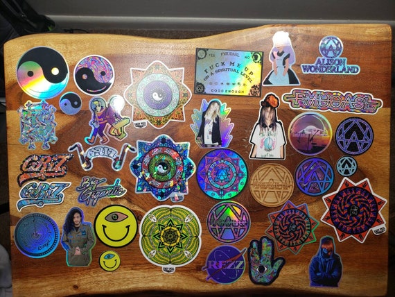 EDM and Music Festival stickers Swipe to see all put in | Etsy