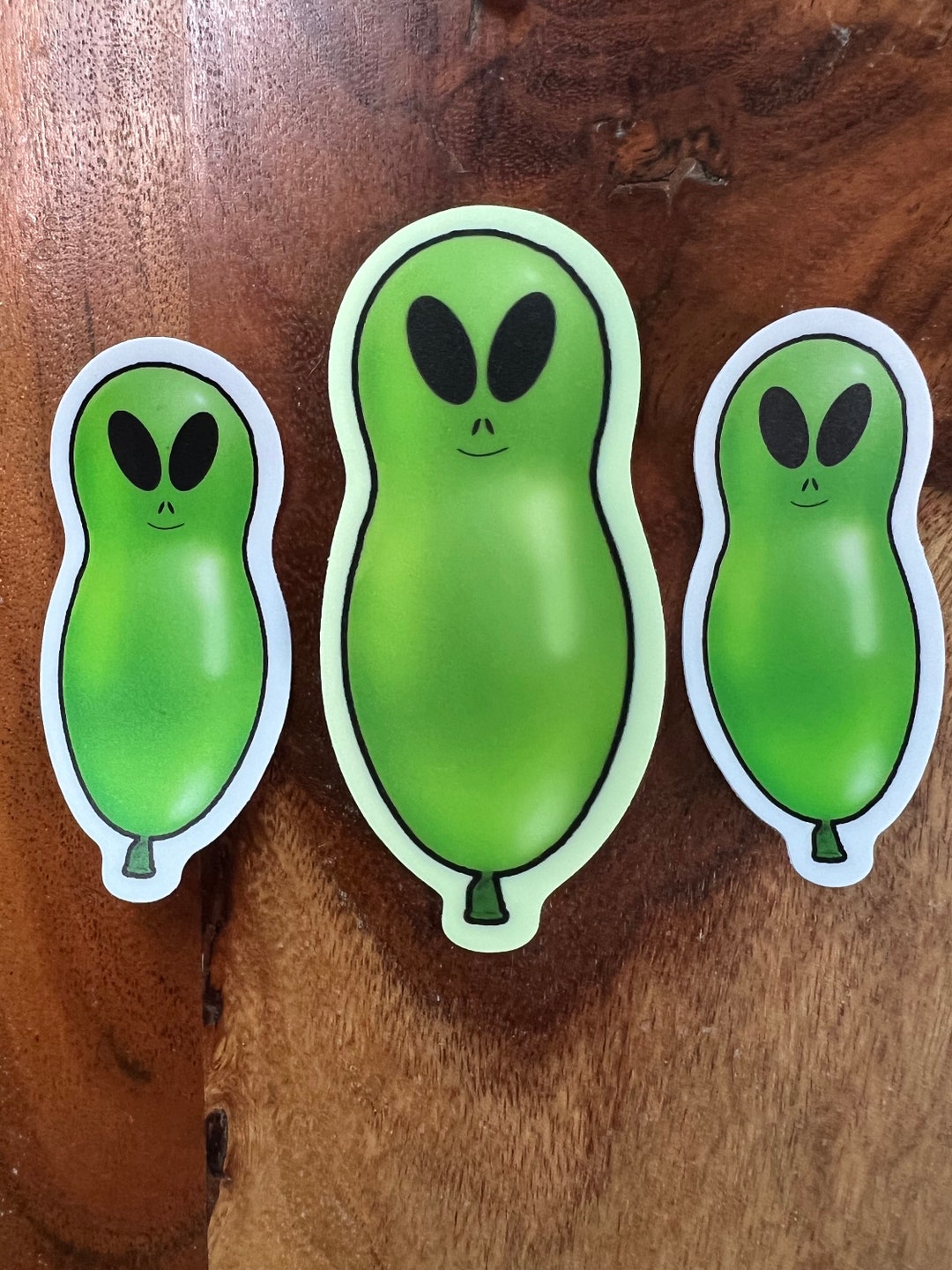 Glow in the Dark Kevin Balloon Sticker Pack. 2-2.5 Inch Stickers ...