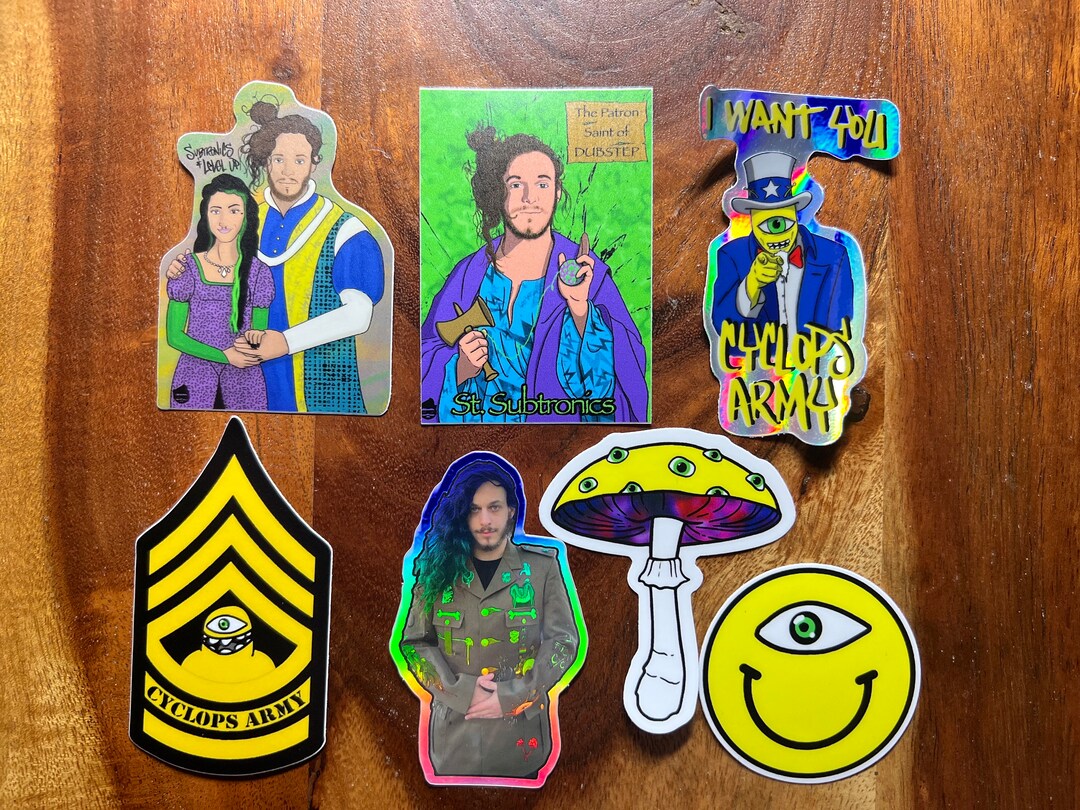 NEW Subtronics Vinyl Sticker Pack - Etsy