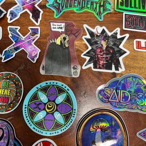 EDM and Music Festival Stickers Swipe to See All put in Order Notes ...