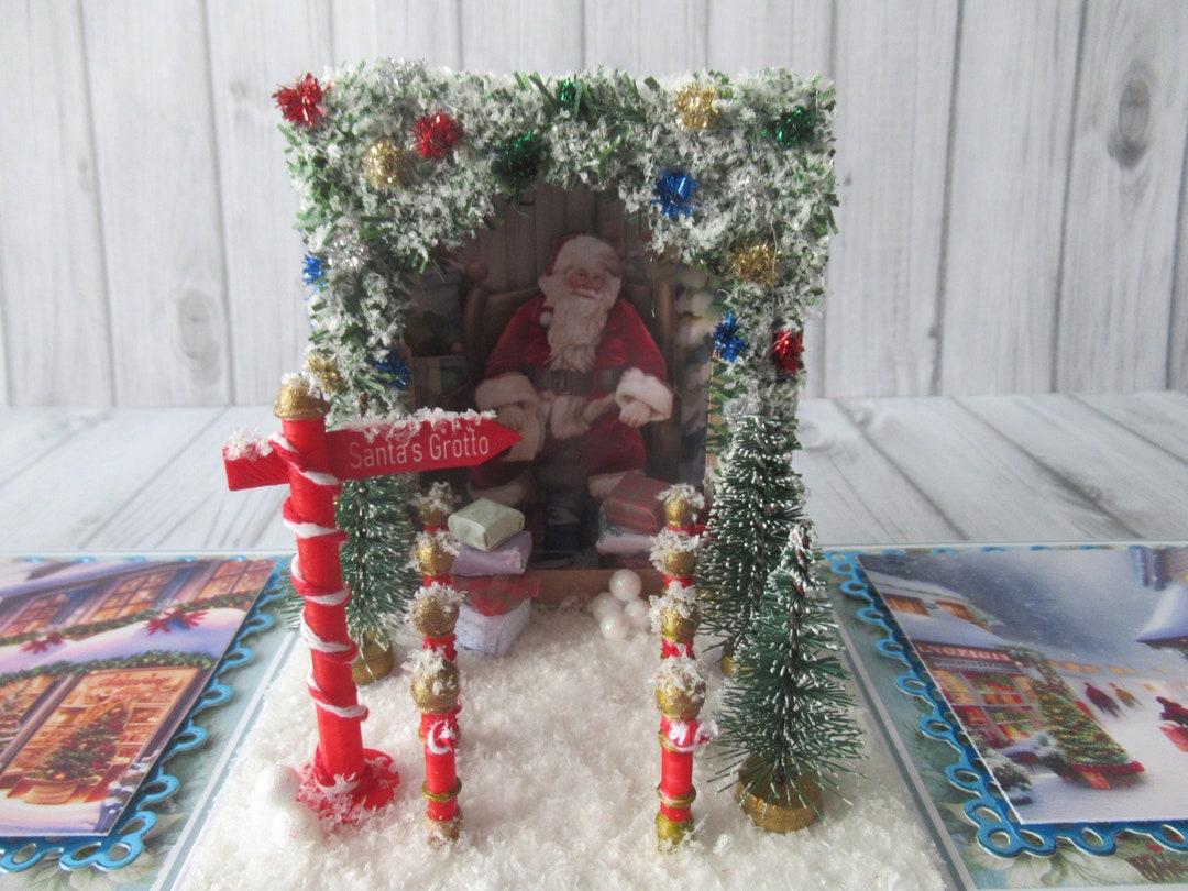 Santa's Grotto Exploding Box - Etsy