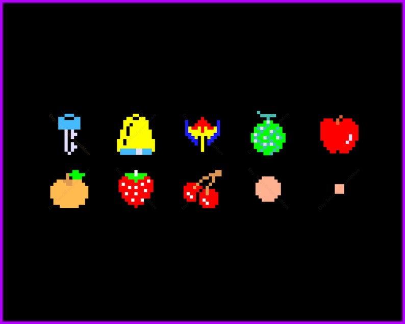 8 Bit Arcade Pac-man Twitch Cheer Badges - Etsy