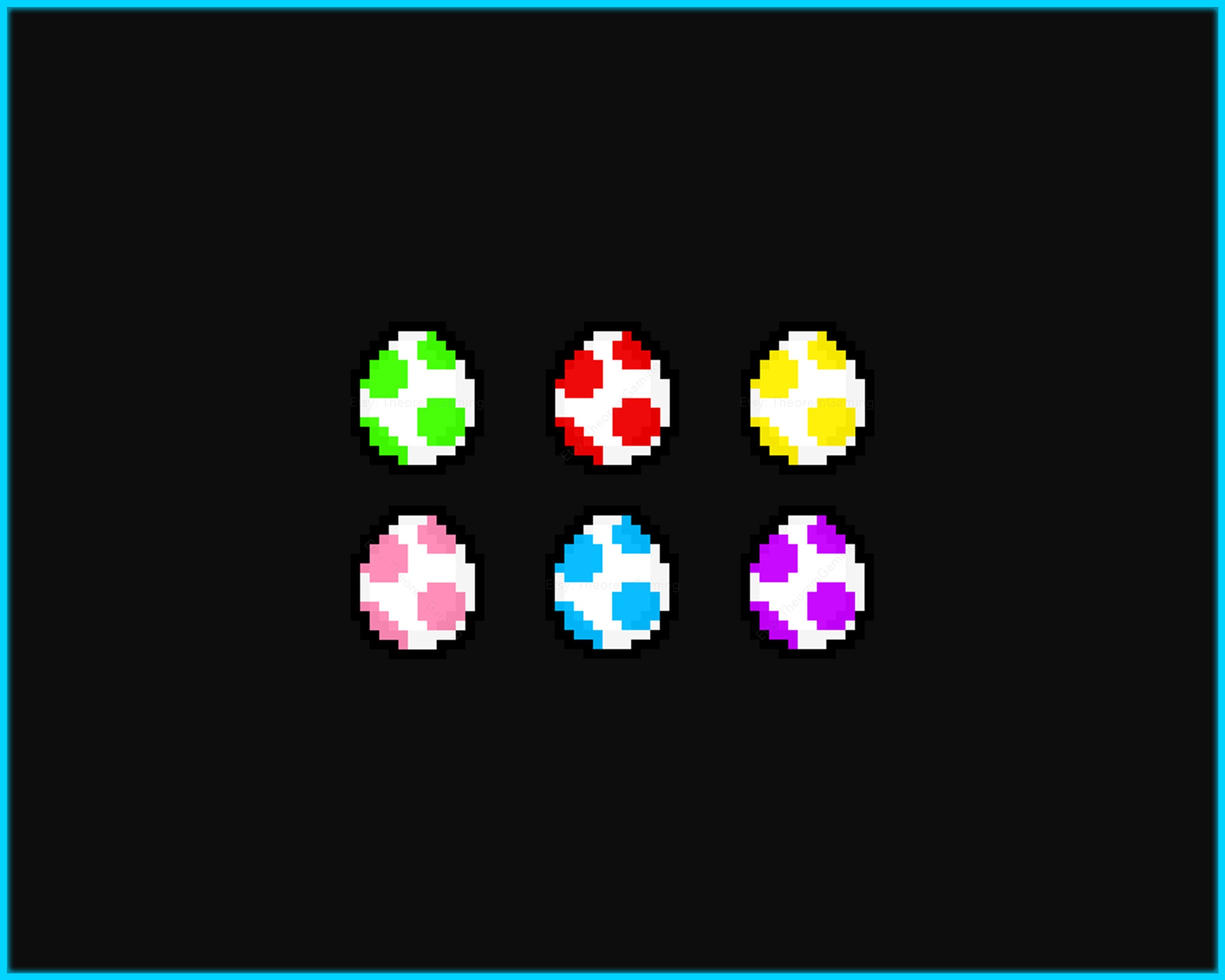 8 Bit Egg Mario Twitch Sub Badges - Etsy Canada