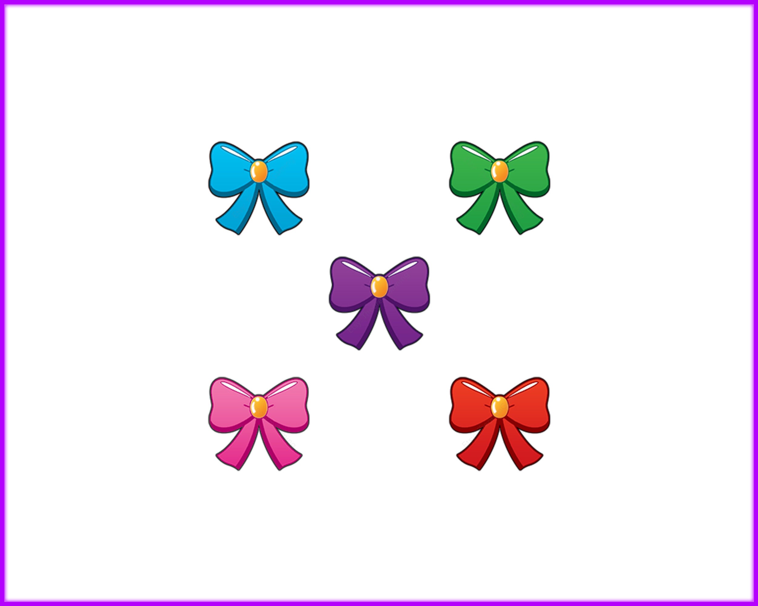 Colorful Bows Twitch Sub Badges - Etsy