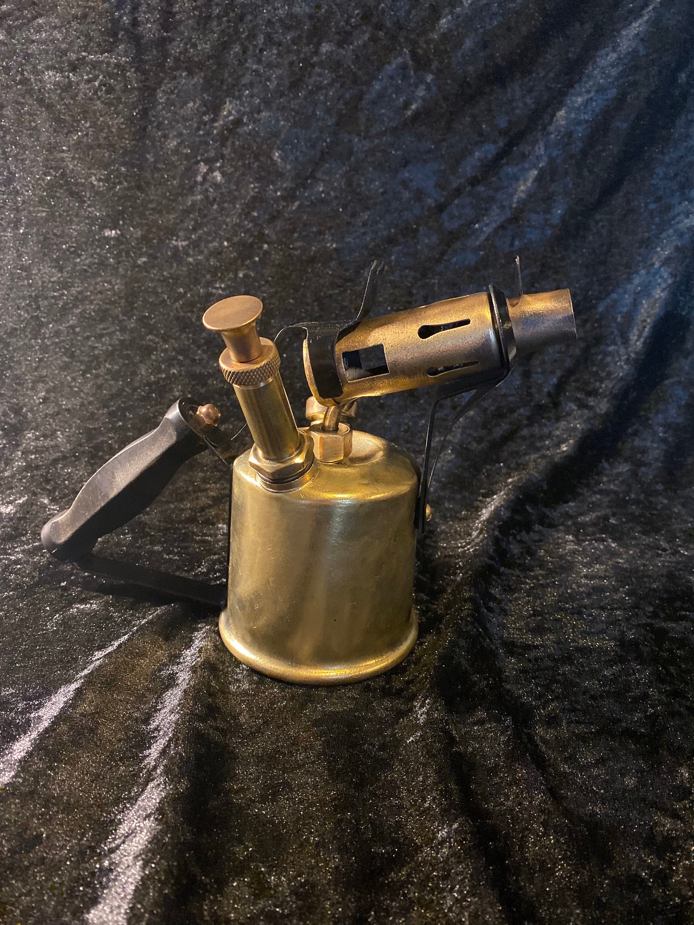 Restored, Vintage Brass Blow Torch - Etsy