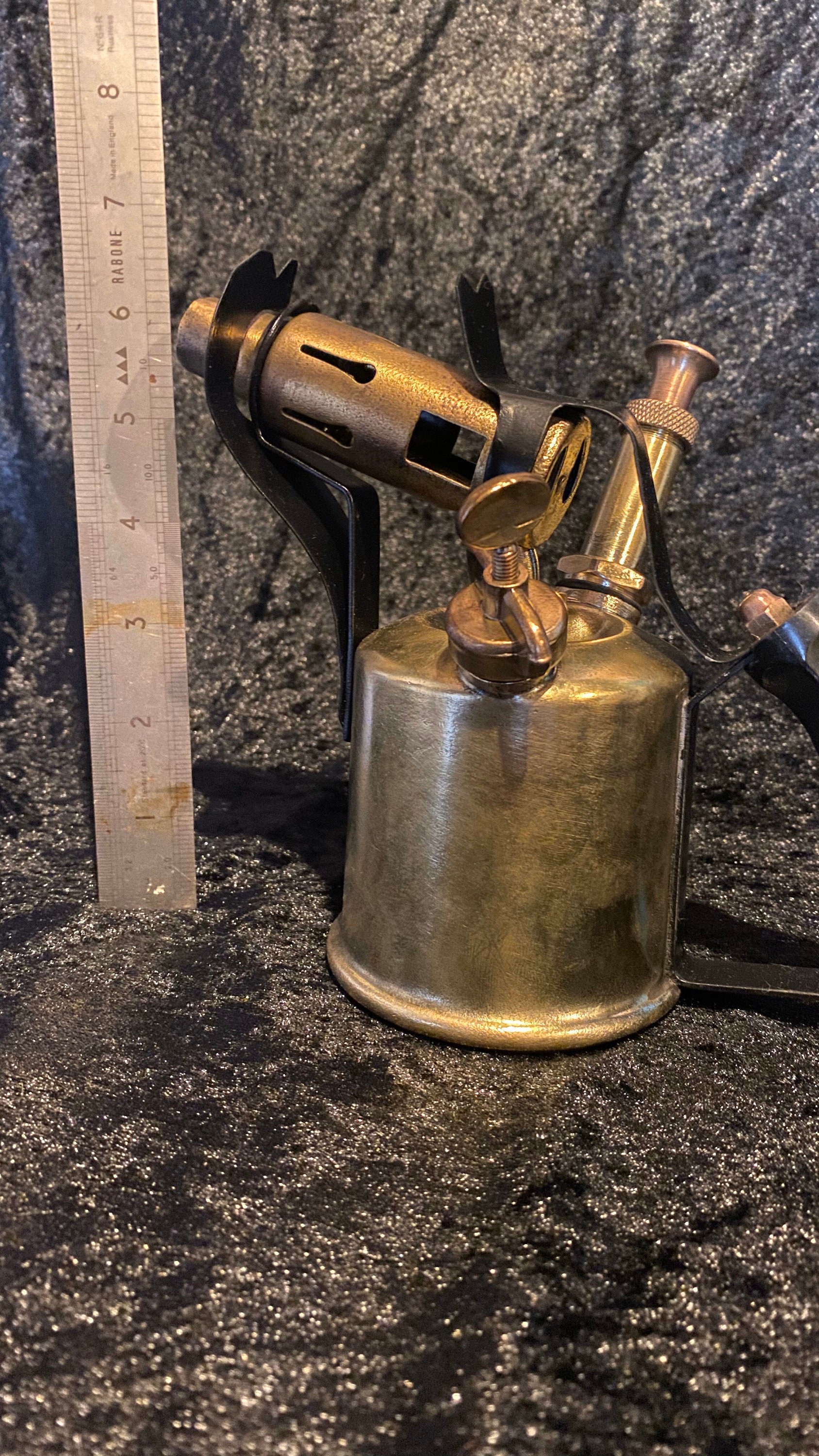 Restored, Vintage Brass Blow Torch - Etsy