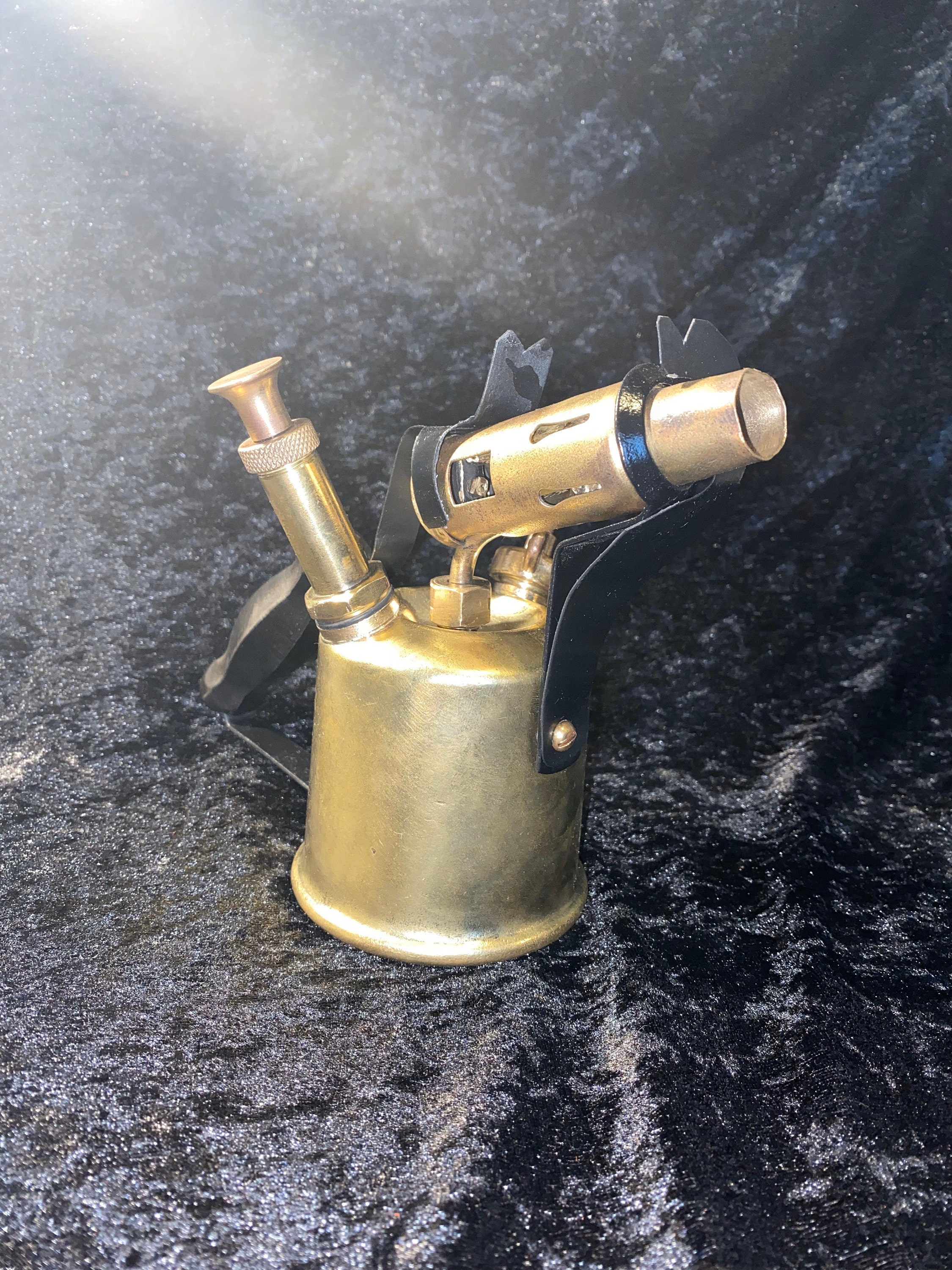 Restored, Vintage Brass Blow Torch - Etsy