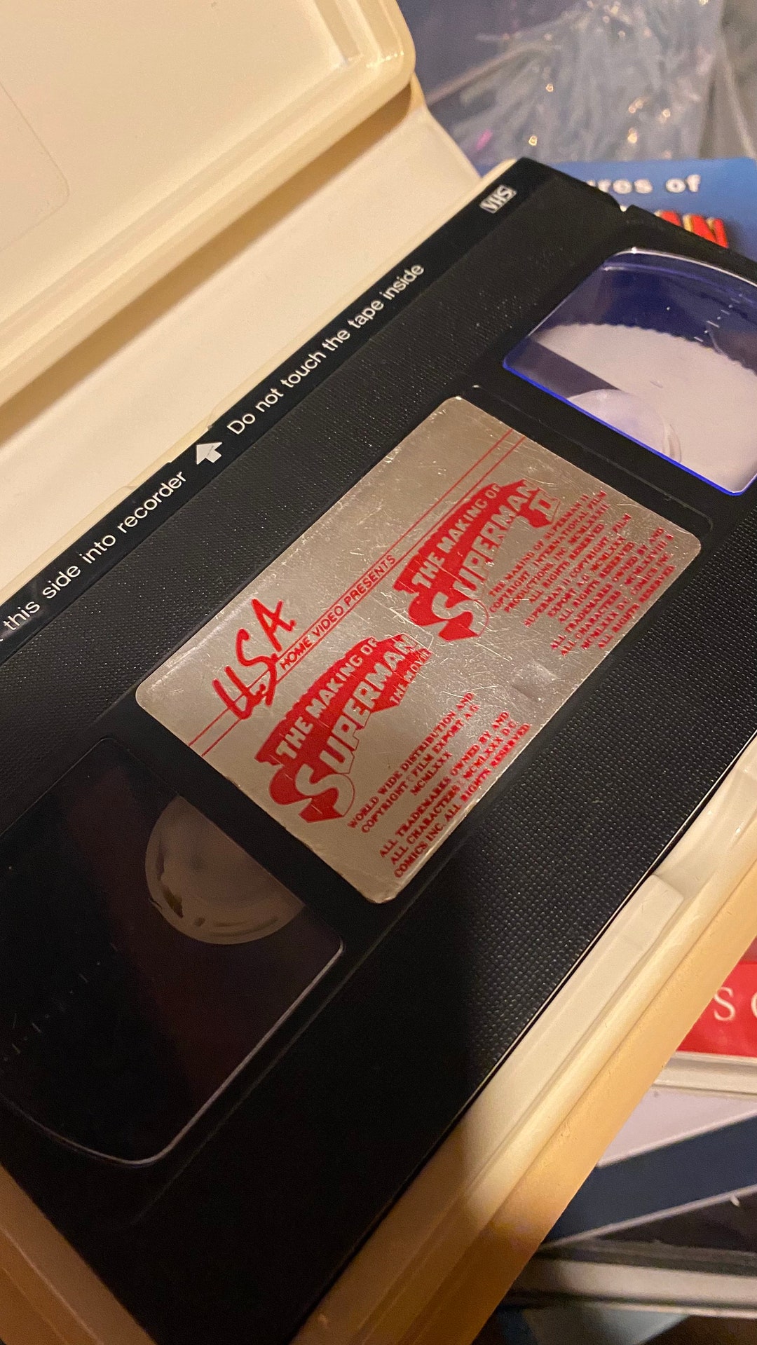 The Making of Superman the Movie & Superman 2 VHS Tape USA - Etsy UK