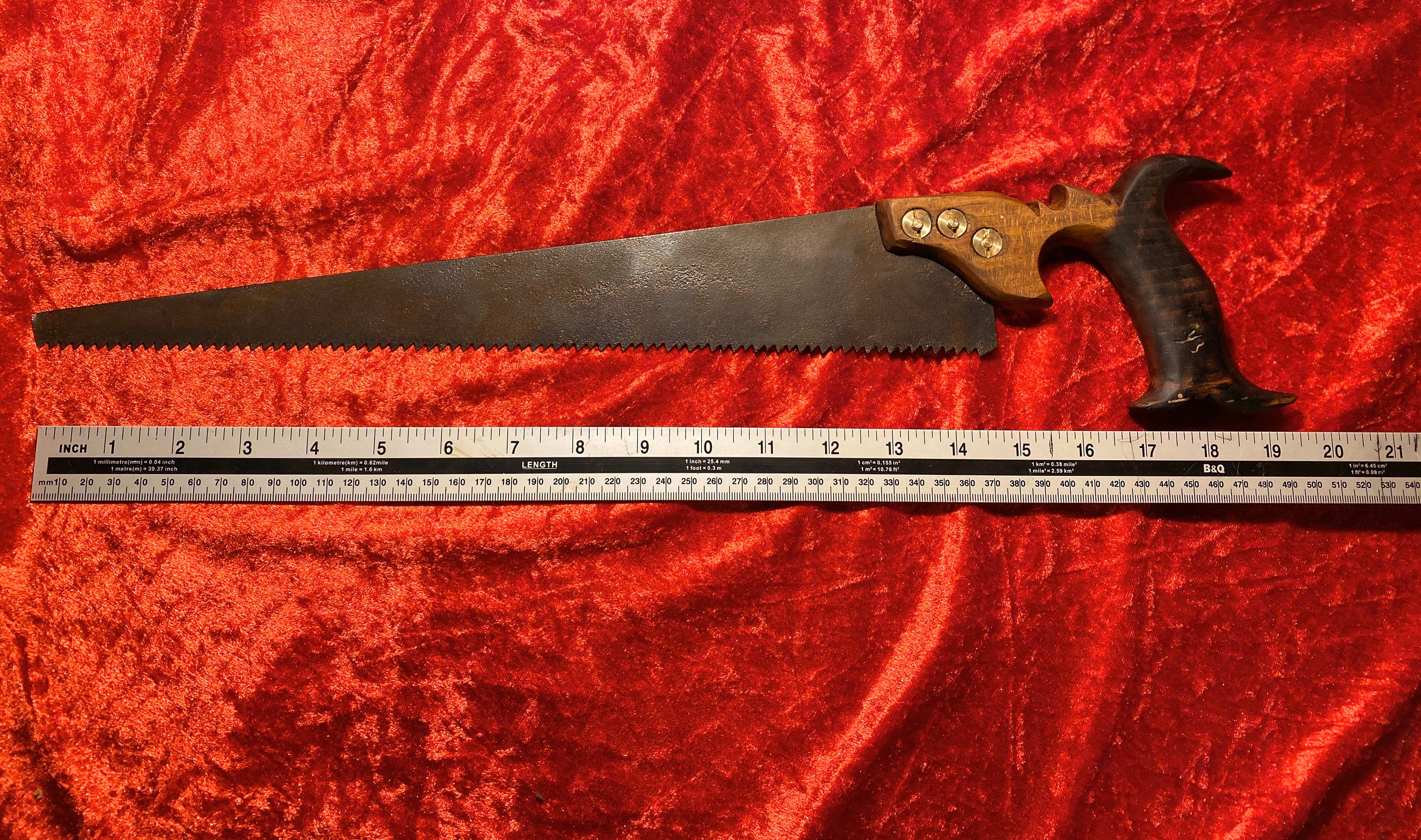 Restored Vintage Hand Saw - Etsy
