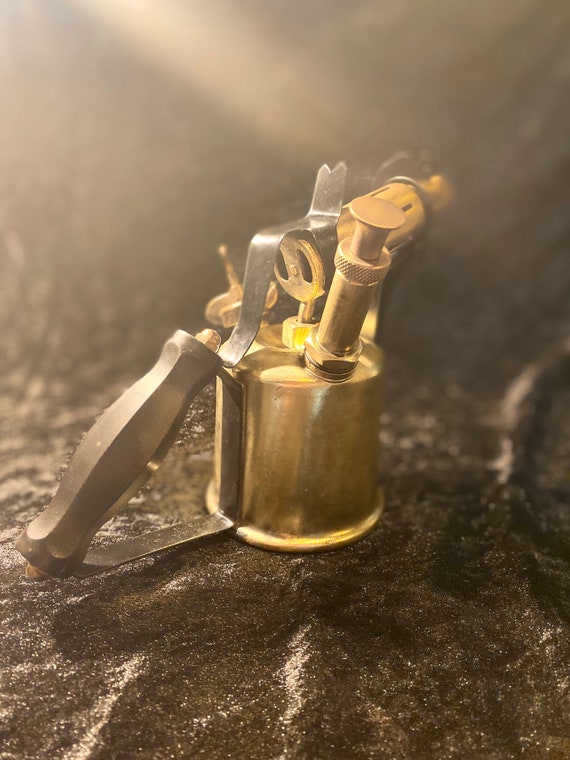Restored Vintage Brass Blow Torch - Etsy