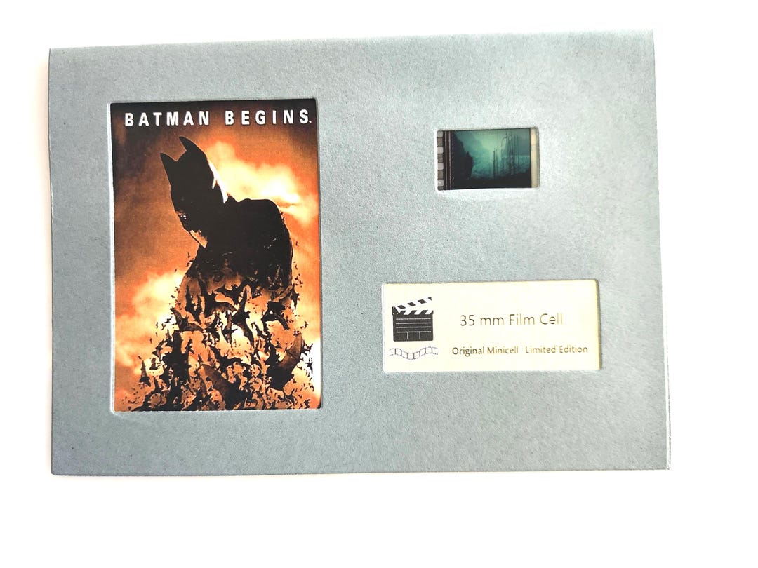 Batman Genuine 35mm Theatrical Film Cell, 35 Mm Single Cell Collectable ...